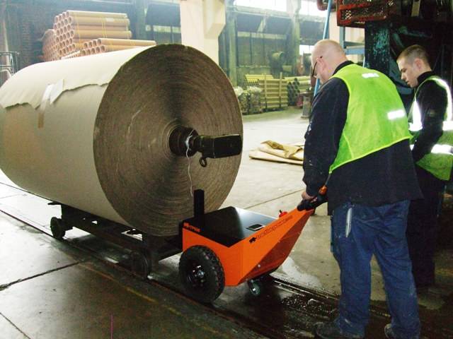 Moving Rolls of Corrugate - Tractive Power