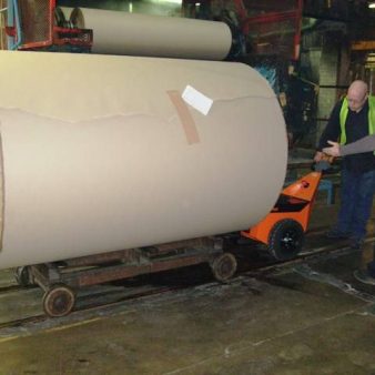 Moving Paper Rolls - Tractive Power