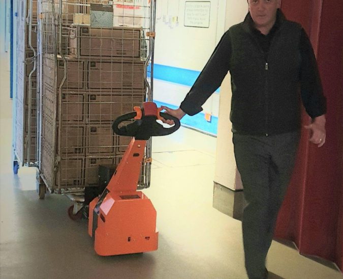 Electric Tugs For Use In Hospital and Healthcare Manual Handling
